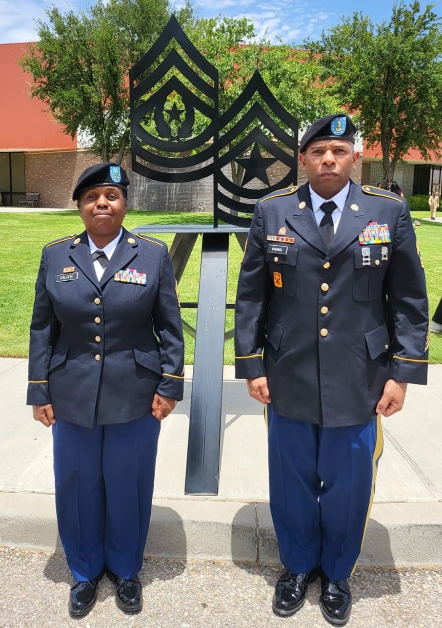Two VING Guardsmen Graduate From the Sergeants Major Academy | St ...