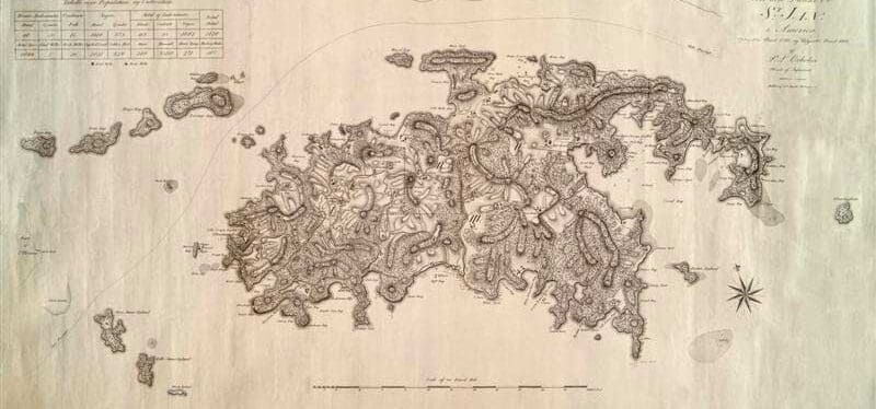 historic map of st. john | St. Thomas Source