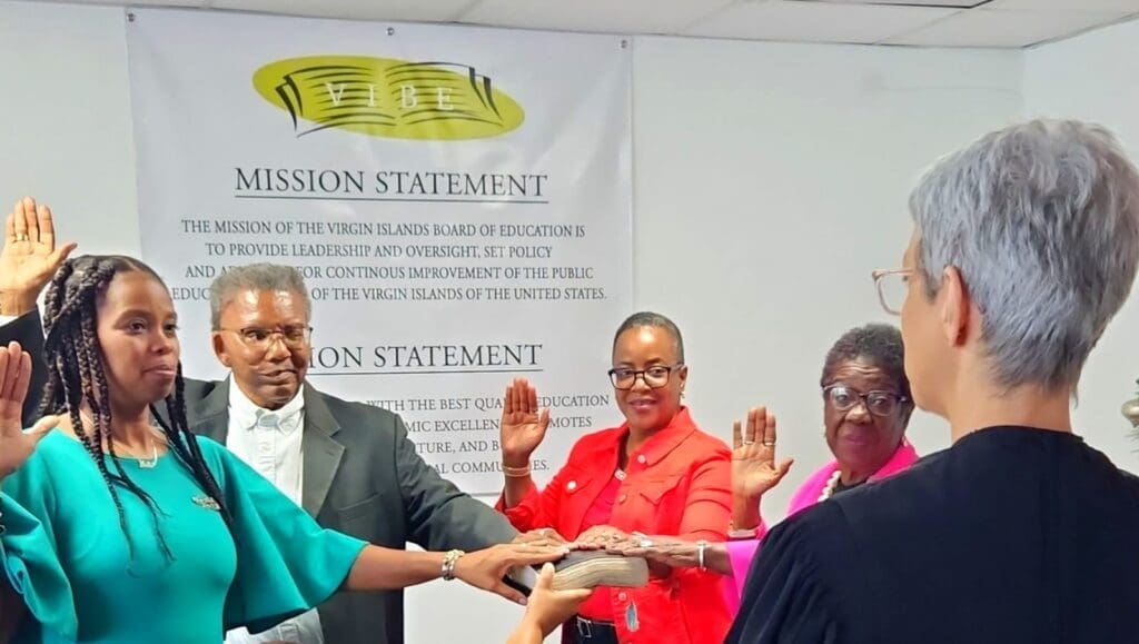 Board of Education Members Take Oath of Office in Ceremonies on STX ...