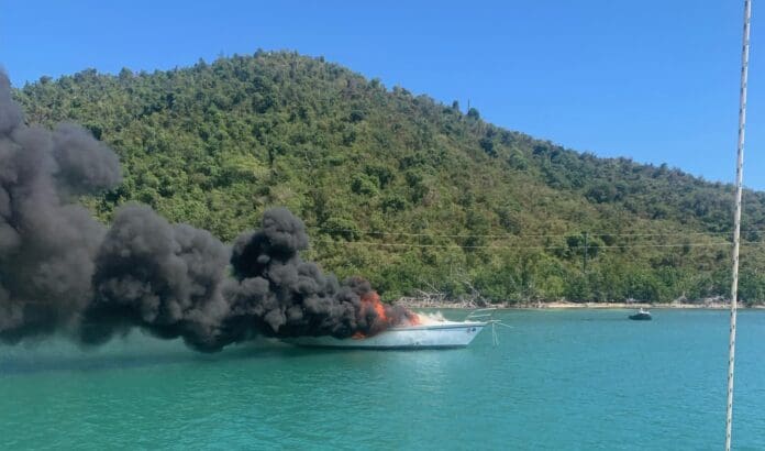Two Recent Boat Fires in Coral Bay Show Need for Better Response at Sea ...