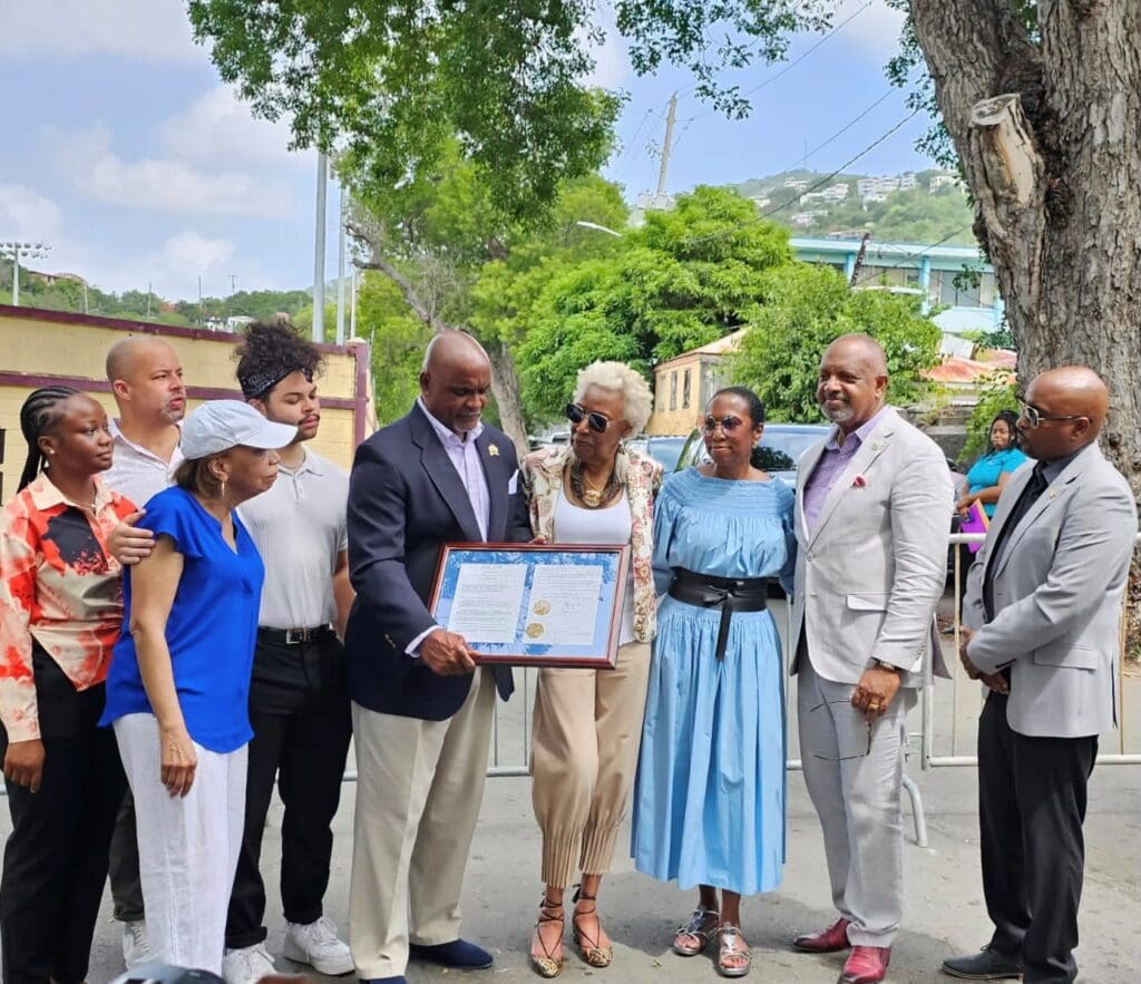Decades in the Making, ‘Cyril Michael Street’ Unveiled on St. Thomas ...
