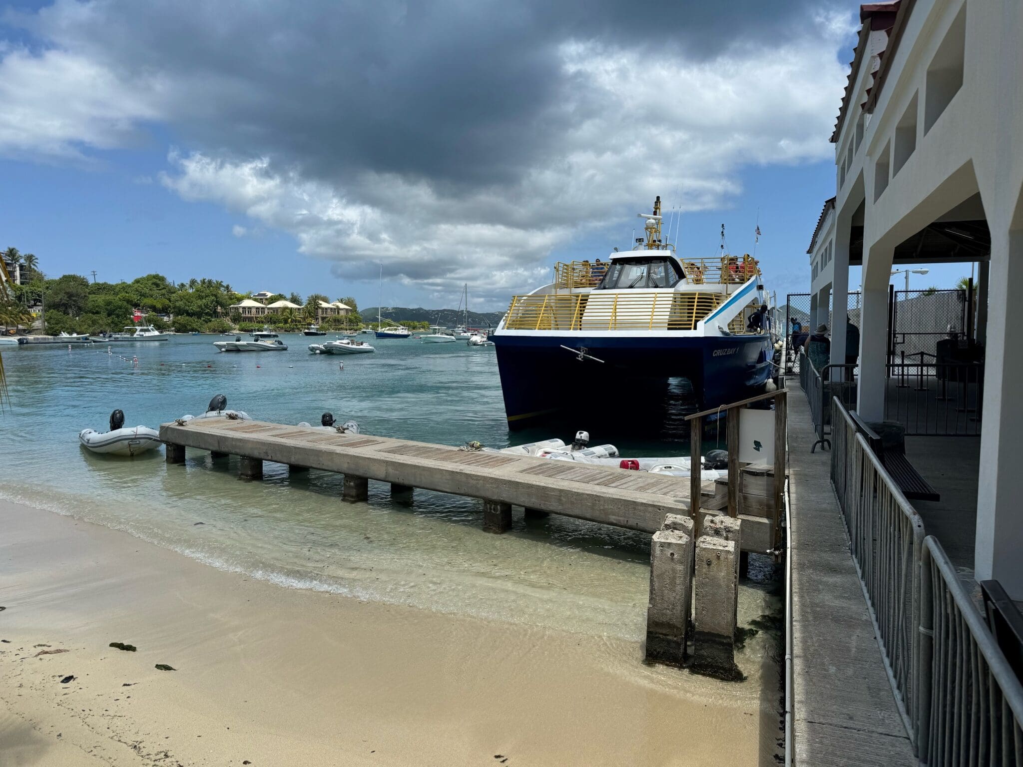 Loredon L. Boynes Sr. Dock in Cruz Bay Closes for Renovations Until End ...