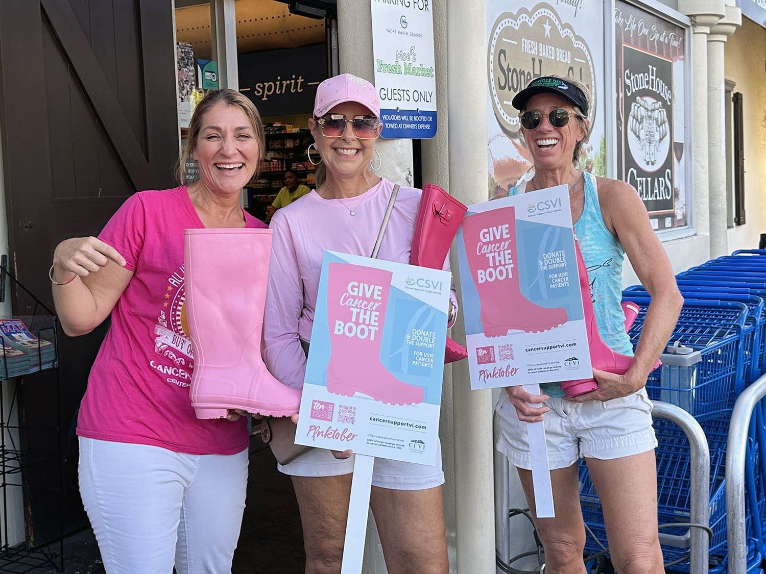 Territory Unites in the Fight Against Cancer For Pinktober | St. Thomas ...