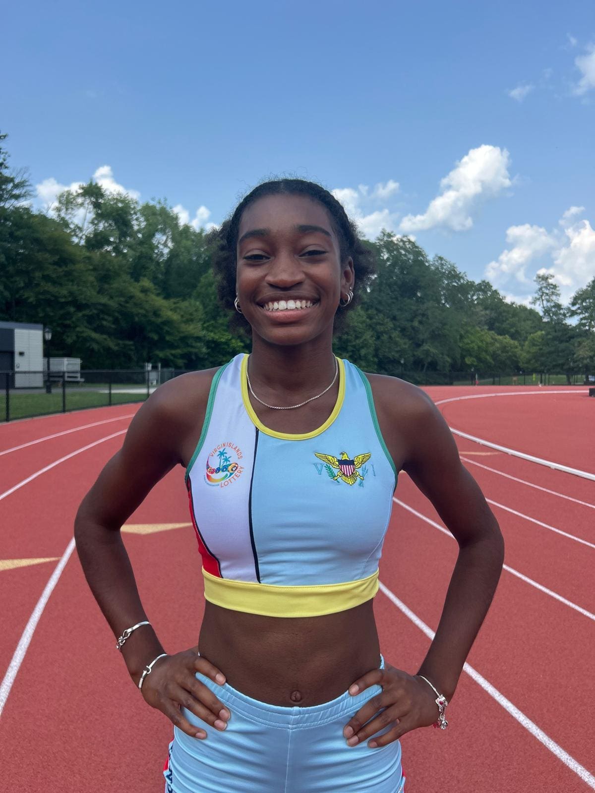 Swindell Breaks Her Own 100m Hurdles Record | St. Thomas Source
