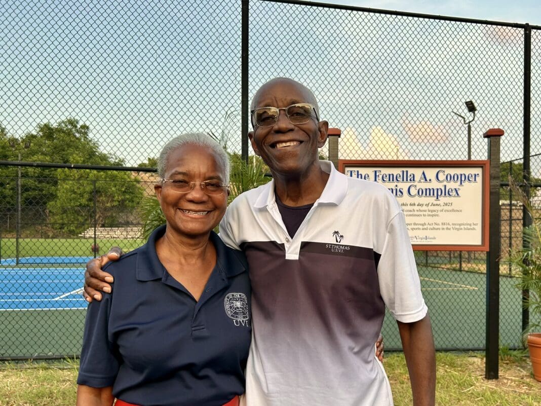 UVI Honors the Late Fenella A. Cooper With Tennis Complex Renaming | St ...