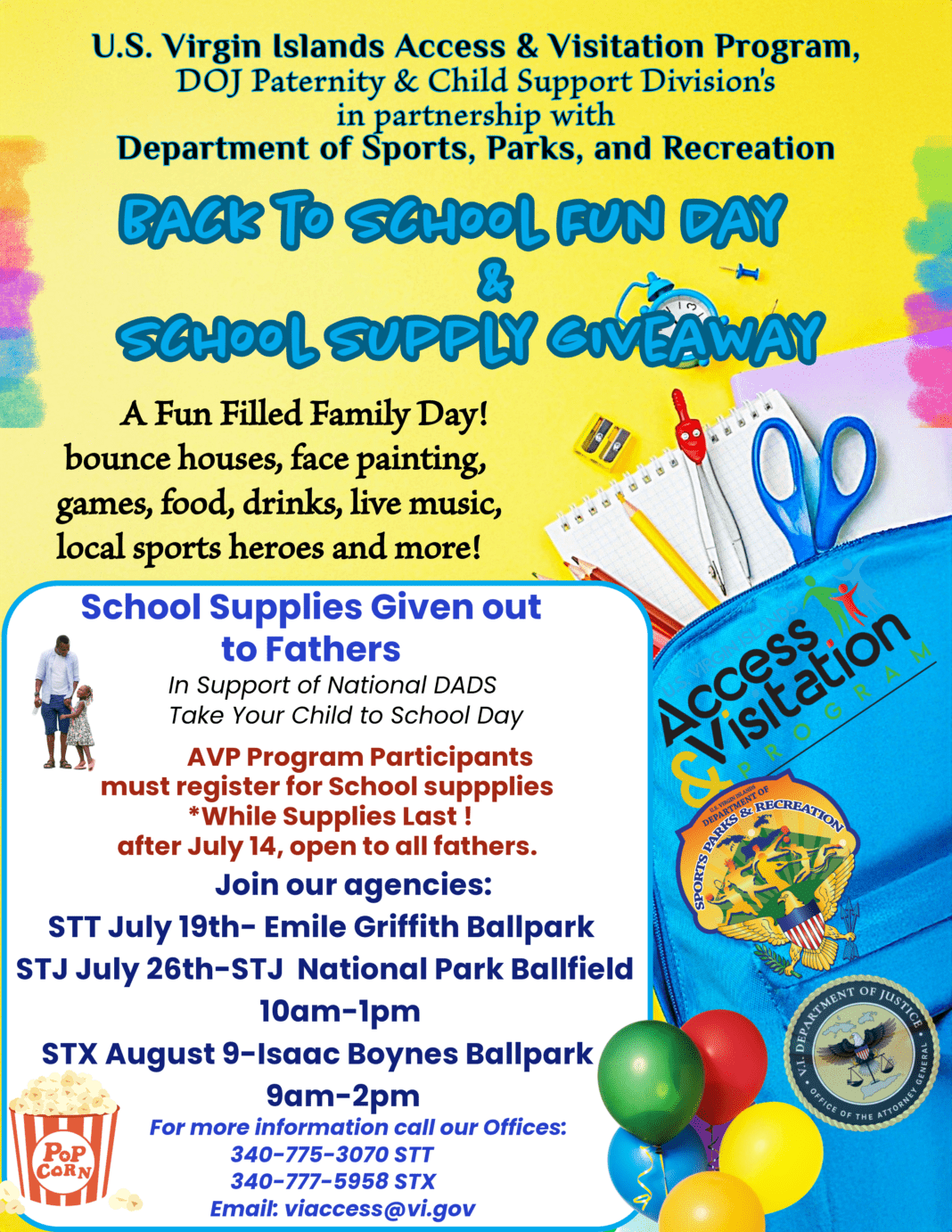 Calling All Dads, Father Figures, and Role Models: Back-to-School Fun ...