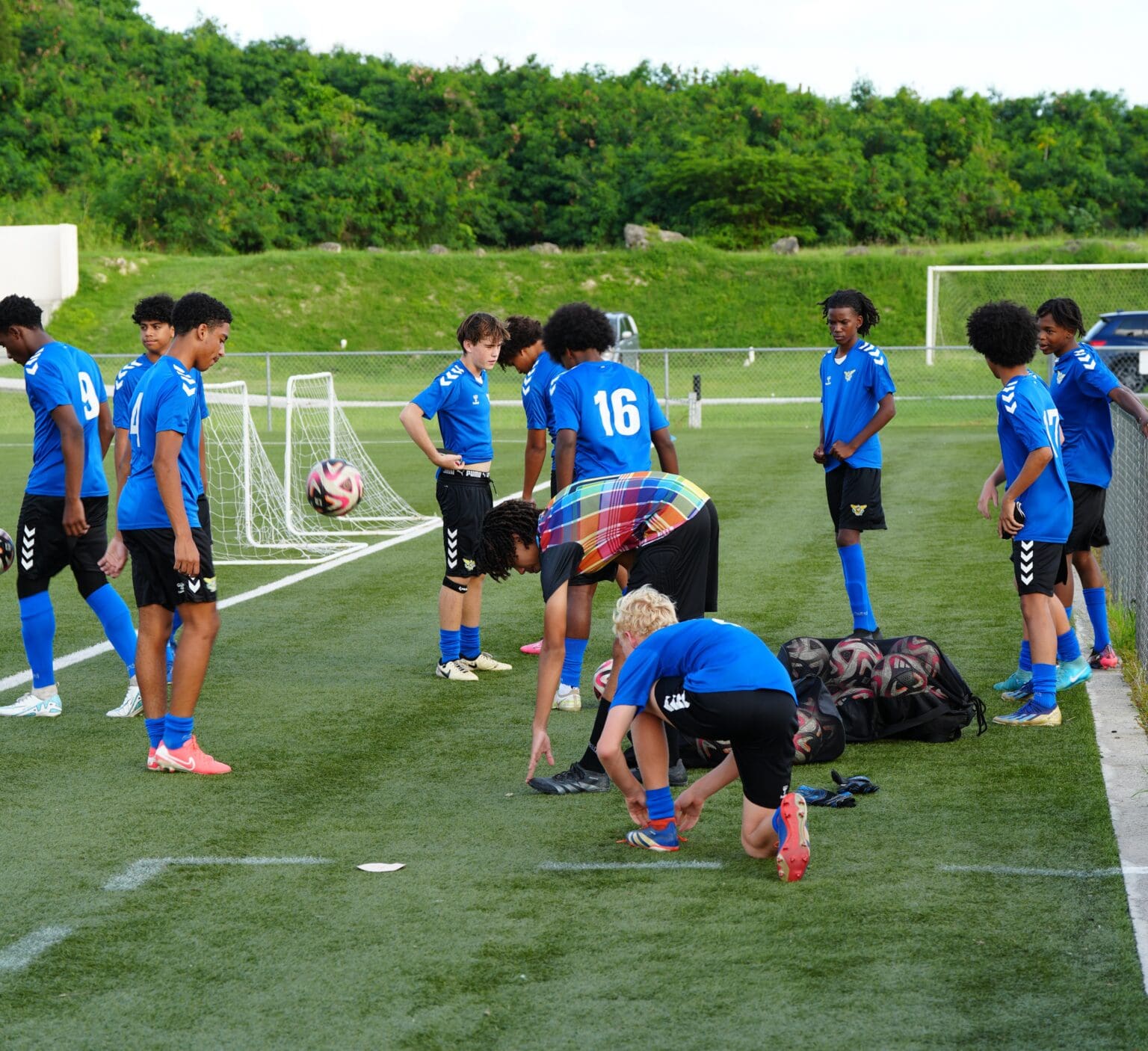 Under-15 Boys National Soccer Team Training Camp Ahead | St. Thomas Source