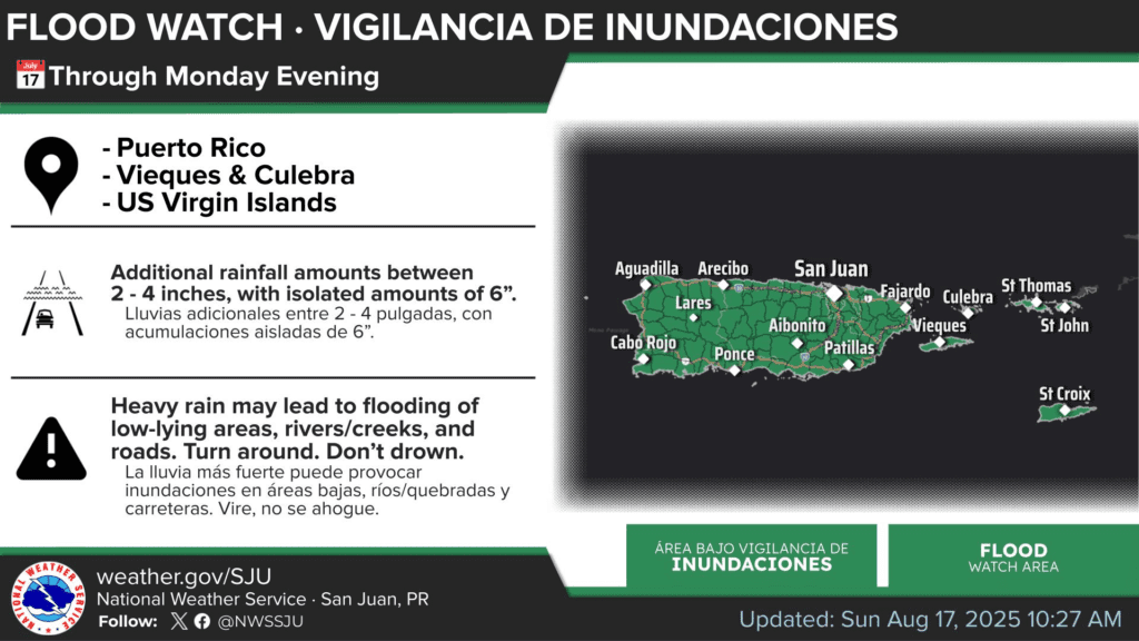 Hurricane Erin Pulls Away From USVI, Puerto Rico After Lashing Islands ...