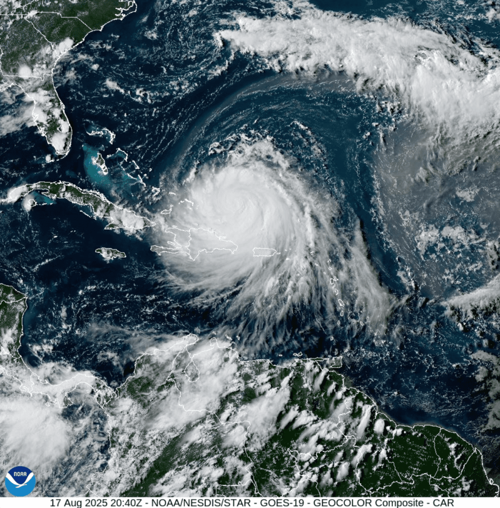 Hurricane Erin Pulls Away From USVI, Puerto Rico After Lashing Islands ...