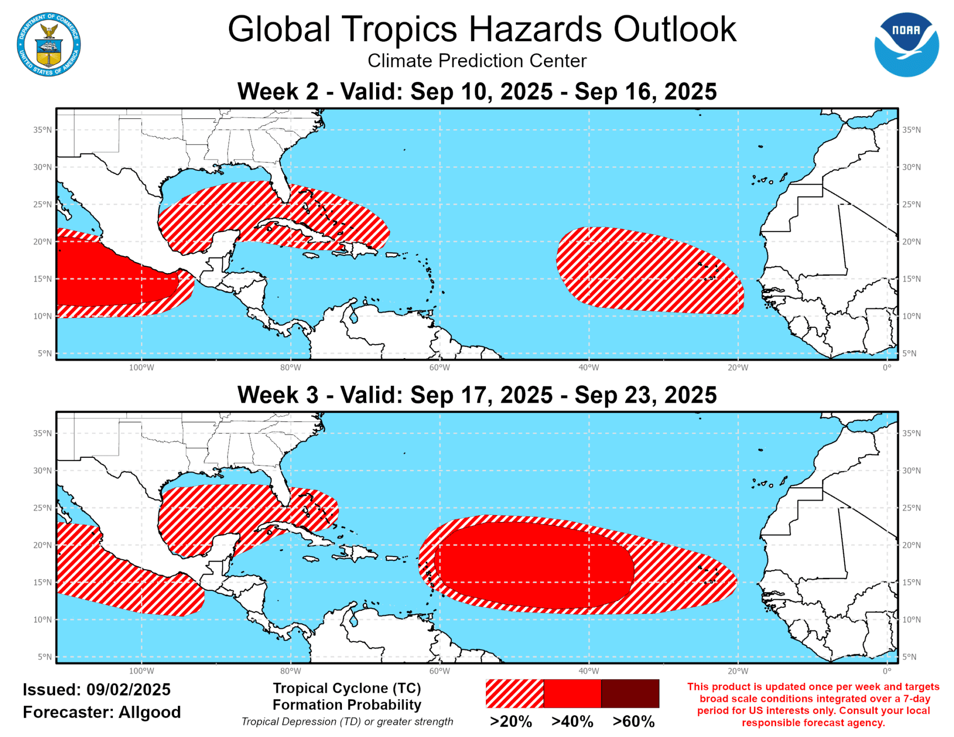Tropical Outlook: NHC Gives Eastern Atlantic Wave High Chance of ...