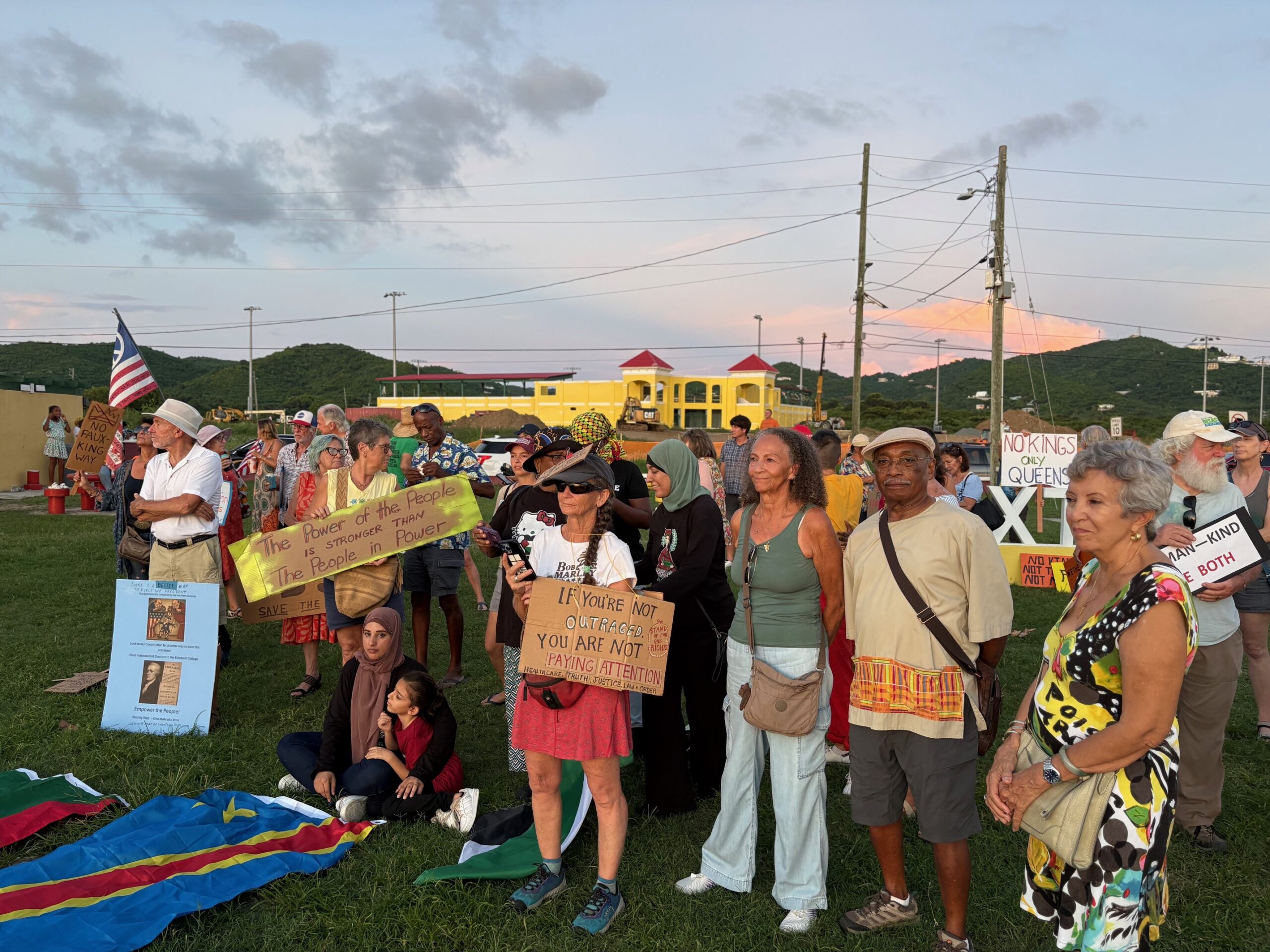 ‘No Kings Day’ Motorcade and Rally Draws 150 on St. Croix in Call for ...