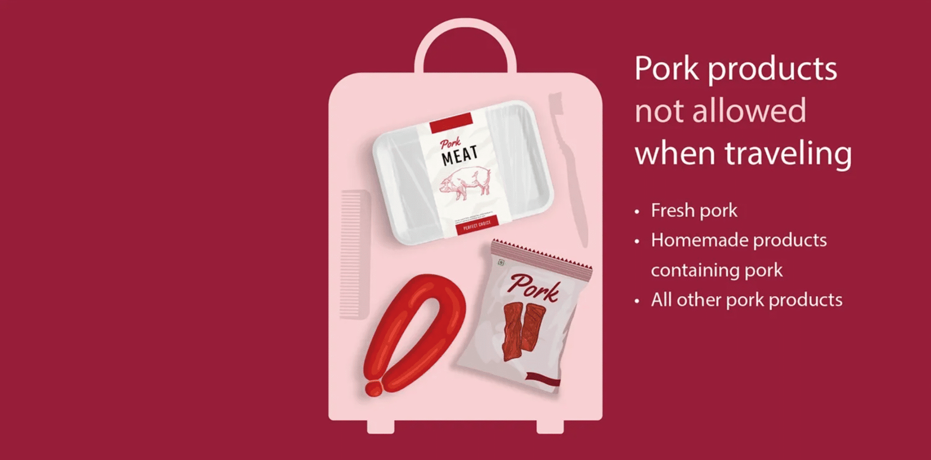 USDA Urges Travelers to Avoid Packing Pork to Help Prevent the Spread ...