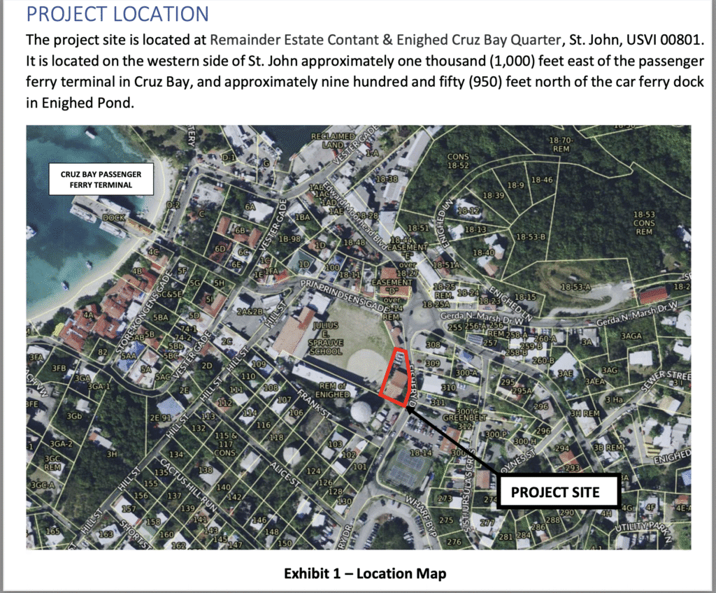 STJ CZM Reviews Plans for New Cruz Bay Fire Station | St. Thomas Source