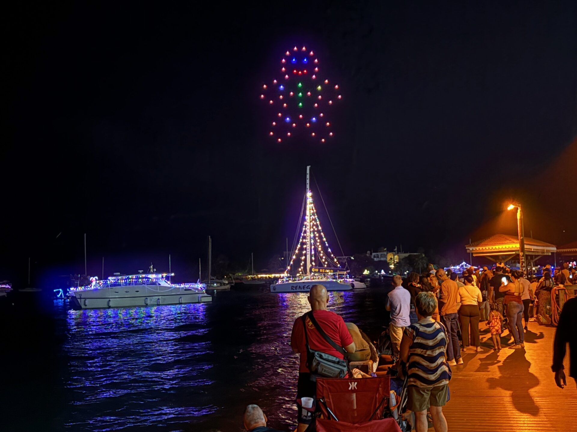 Photo Focus: Christiansted Harbor Glows for 2025 Christmas Boat Parade ...