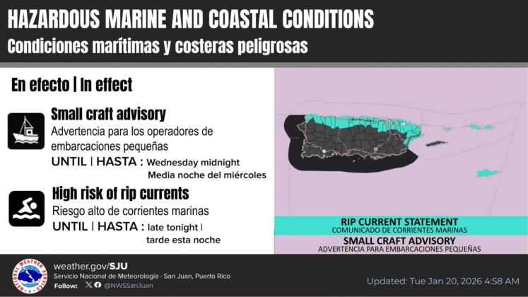 Windy Weather, Choppy Seas Persist Across the USVI and Puerto Rico | St ...