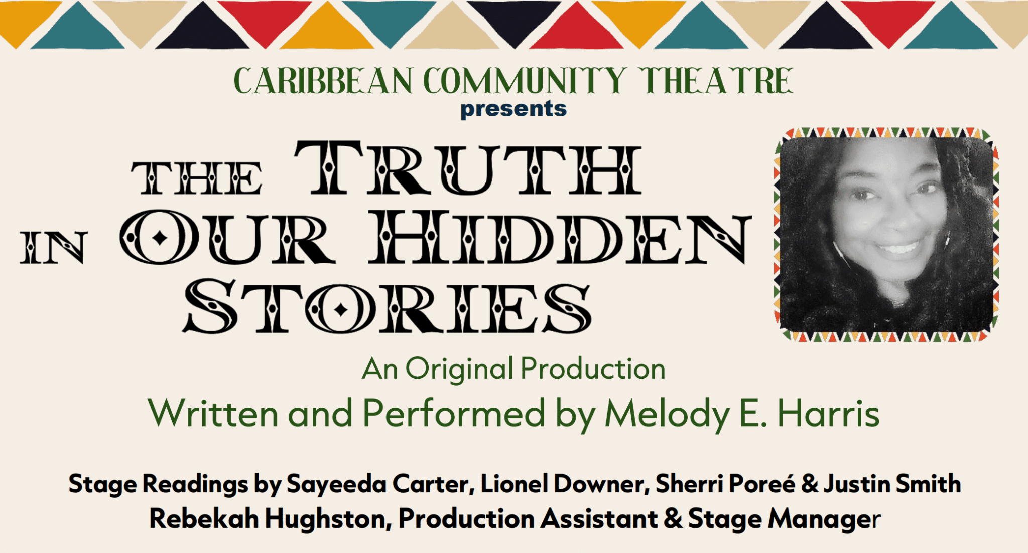 “The Truth Behind our Hidden Stories” at Caribbean Community Theatre ...