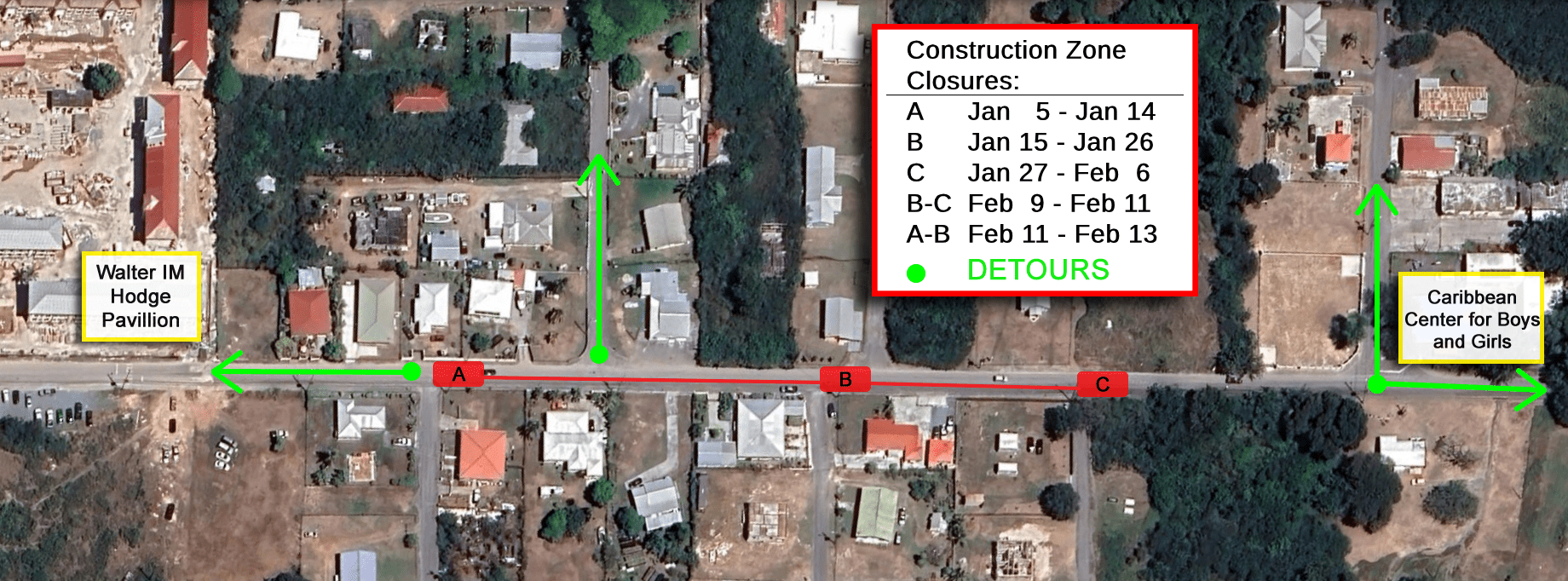 Centerline Road Traffic Update for Hannah’s Rest Electrical ...
