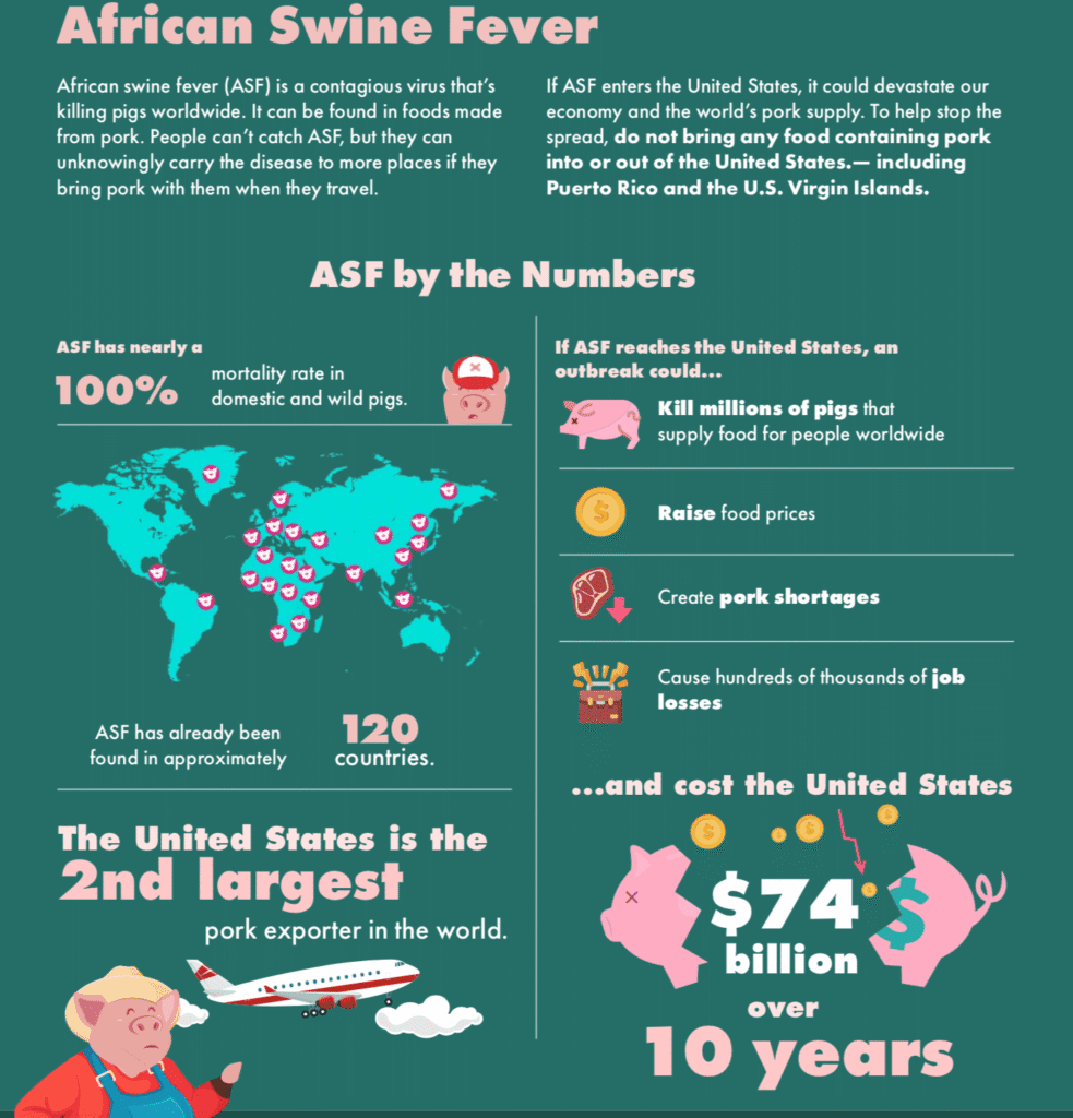 USDA Shares Information About African Swine Fever Ahead of Spring Break ...