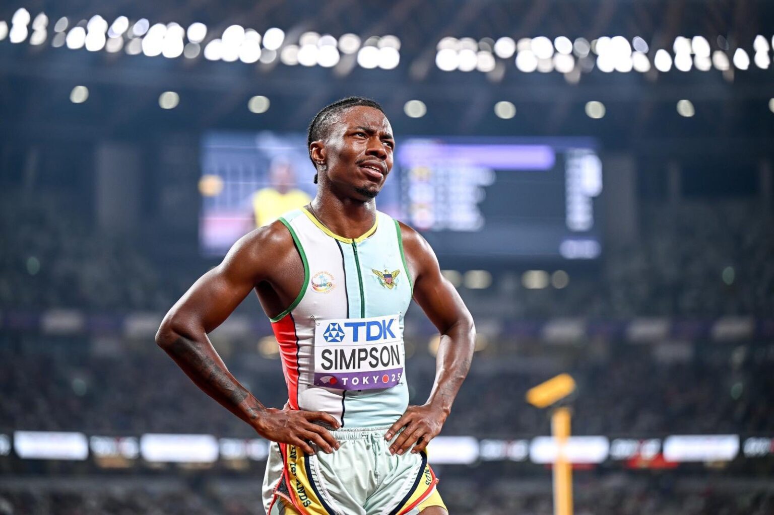 USVI’s Omar Simpson Hailed World Athletics Indoor Championships | St ...