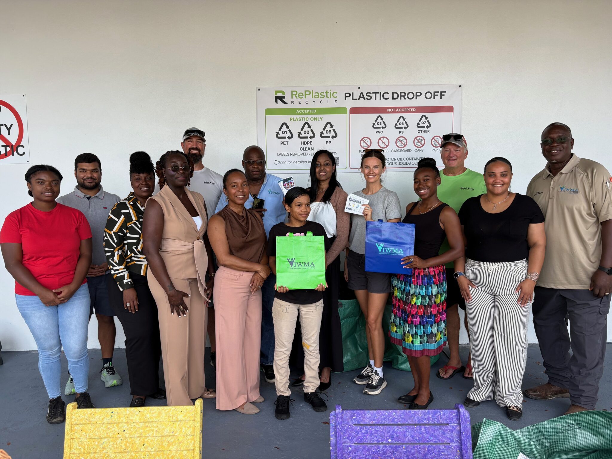 RePlastic Launches Recycling Center on STX | St. Thomas Source